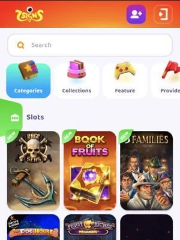 7Signs Casino Review - 3.5k+ Games - Live Tables - Up to €1,000 Bonus!