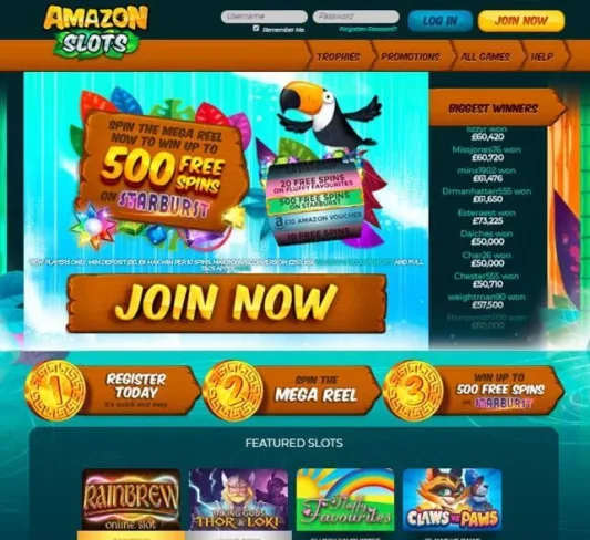 Amazon Slots Casino Review | Slots & Live Tables | NewCasinos.com