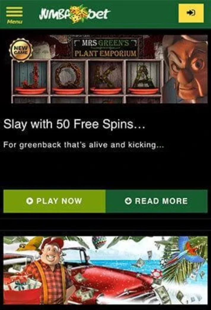 Jumba Bet: GRAB 1000 + 50 Free Spins | New Casinos.com
