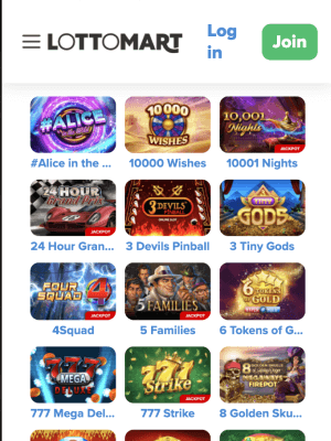 Lottomart Review | 350+ Games - Claim a 100% sign-up offer up to £100
