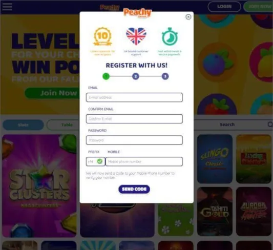 Peachy Games Review - Grab 100% + 20 Spins - NewCasinos.com