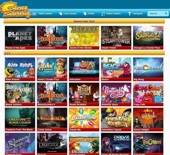 Play Sunny Casino Review | Slots & Live tables | Get up to £100+50 Spins