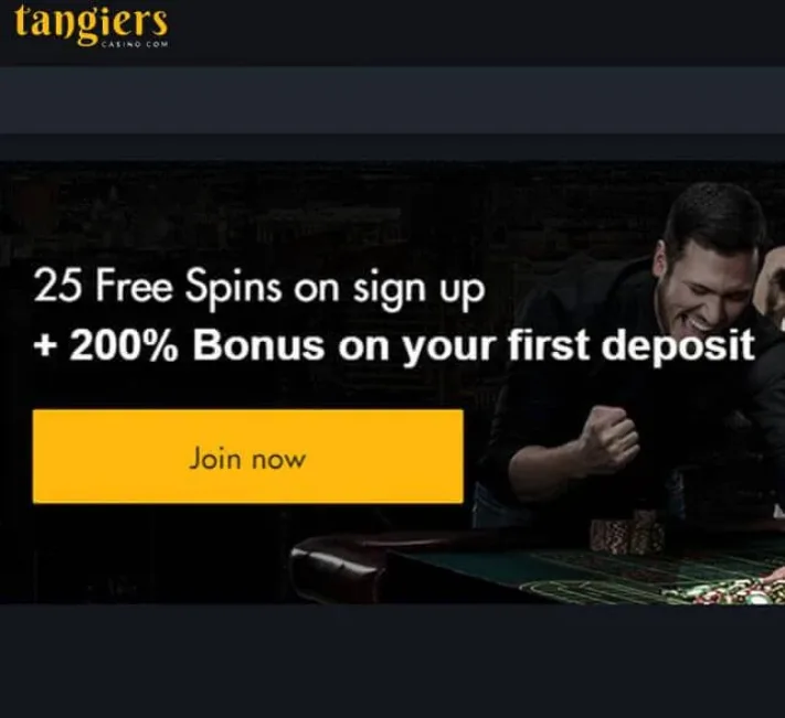 Tangiers Casino: 200% to €100 + 25 Spins ⋆ www.newcasinos.com