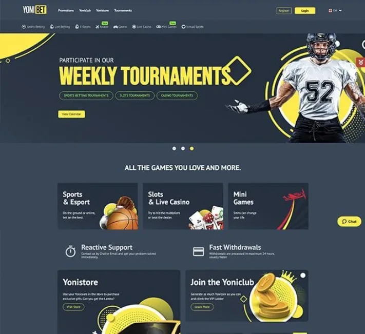 Yonibet Review | Casino Games, Sportsbook & More - Welcome Bonus